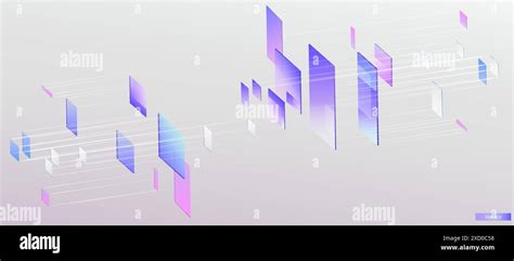 Illustration Of Abstract Stream Information Cyberpunk Big Data And Cybersecurity Cyberspace