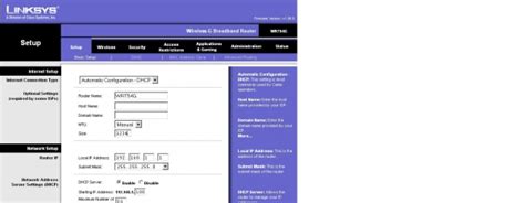 Sample Mtu Setting Configuration
