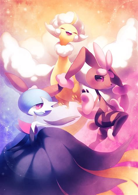 Lopunny And Gardevoir