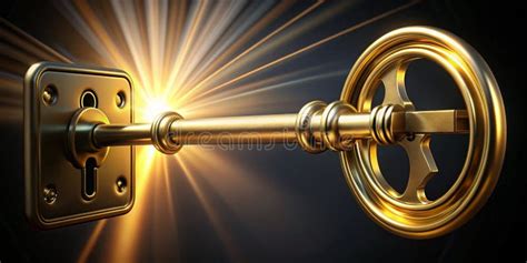 Surreal Animation Of A Vip Badge Morphing Into A Golden Key Unlocking A