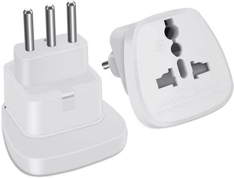 Pezzi Adattatore Universale Da Viaggio Adattatore Da Viaggio Da Mondo A Italia Adattatore