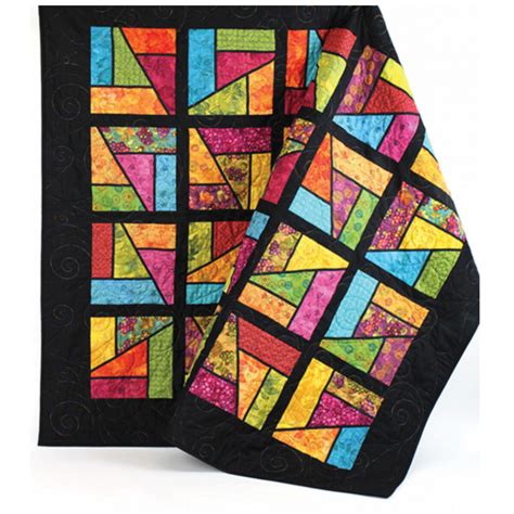Stained Glass Looking Quilt Patterns Fractured Glass Booklet