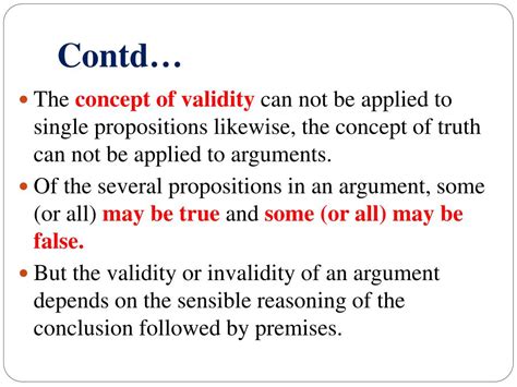ppt validity and truth powerpoint presentation free download id