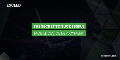 Successful Mobile Device Deployment Secrets Revealed