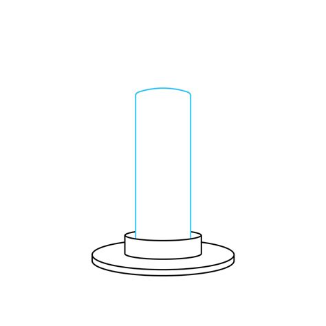 How To Draw A Candle Step By Step