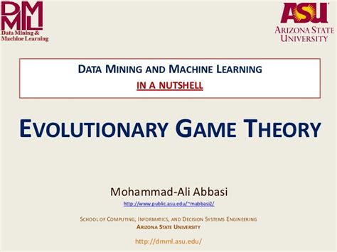 Evolutionary Game Theory