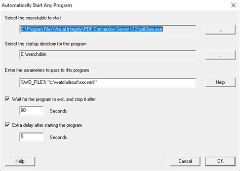 convert pdf with watch folders in 5 steps
