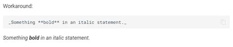 Using Bold In Italics Breaks Italic Markdown · Issue 1775