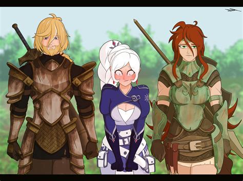 You Okay Back There Weiss By Davidellisartwork On Deviantart