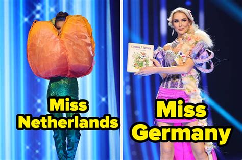 The Miss Universe Contestants Wore National Costumes And Miss Canada