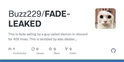 Github Buzz229fade Leaked This Is Fade Selling By A Guy Called Demon In Discord For 40 Lmao
