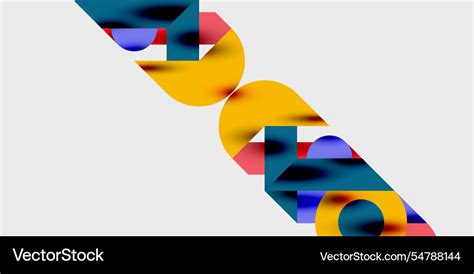 Vibrant Abstract Background Circles With Smooth Vector Image