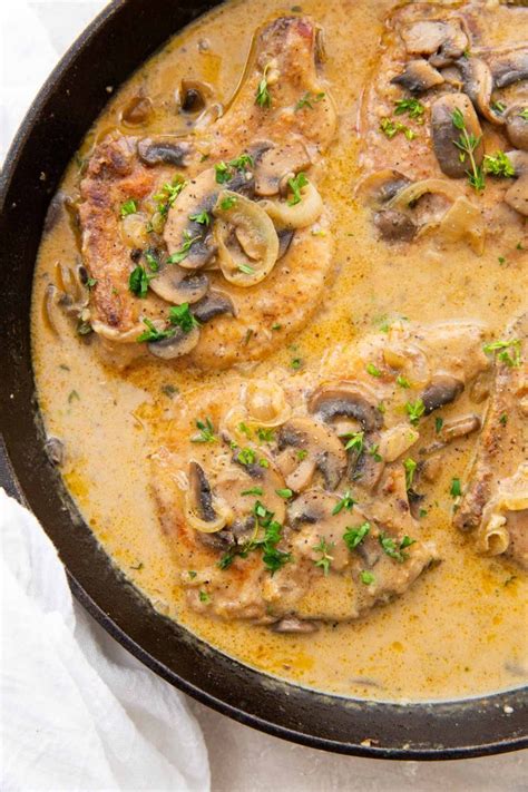 Smothered Pork Chops Kristines Kitchen