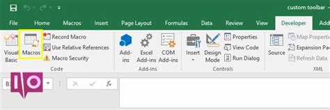 Comment Créer Une Barre Doutils Excel Personnalisée De Macros Vba