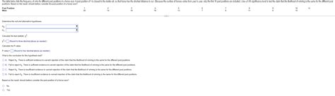 Solved Determine The Null And Alternative Hypotheses H1h1
