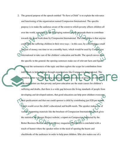 Speech Analysis Article Example Topics And Well Written Essays 500