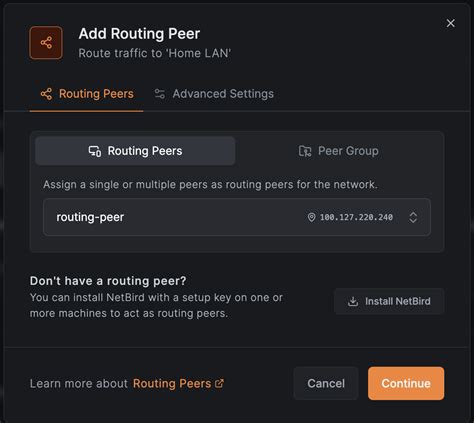 How To Set Up Netbird To Access Your Home Network Netbird Docs