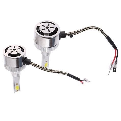 Kit De Conversión Mini H1 Bombillas De Faros Led 200w 48000lm 6000k