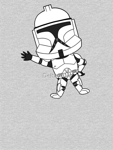 Chibi Clone Trooper T Shirt For Sale By Deltaturtle Redbubble Chibi Clone Trooper T Shirt For Sale By Deltaturtle Redbubble