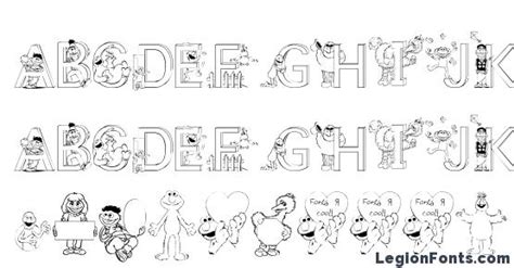 Sesame Street Font