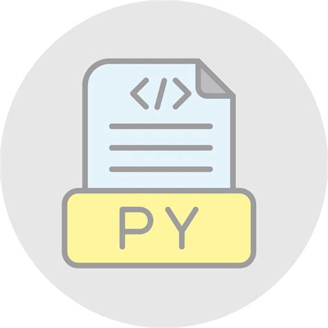 Diseño De Icono De Vector De Archivo Python 21323781 Vector En Vecteezy