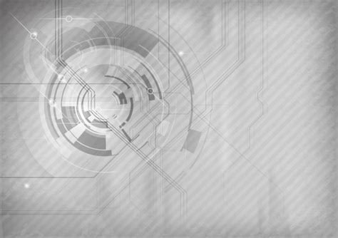 15 216 687 Grey Tech Background Vector Images Depositphotos
