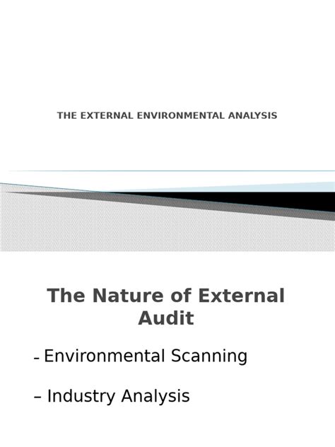Unit Iii External Environmental Analysis Pdf Economics Business
