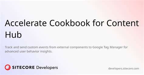 Creating Custom Events On Content Hub With External Component Accelerate Cookbook For Content