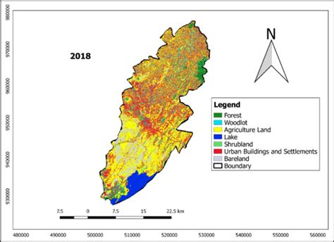 Map Of LULC In Download Scientific Diagram