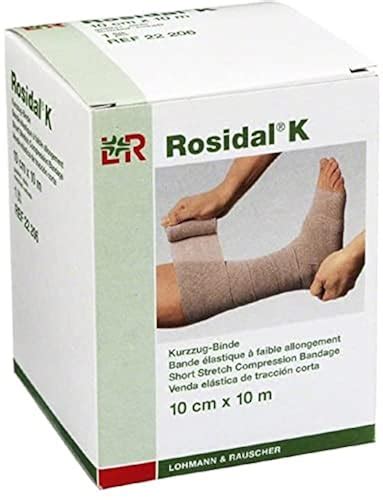 Lohmann And Rauscher Rosidal K Short Stretch Compression Bandage For Use In The Management Of