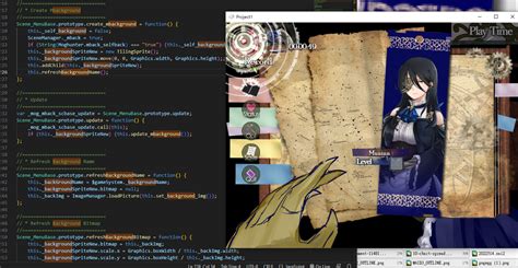 RMMV Menu Backgrounds The Space Is Filled With Black RPG Maker Forums