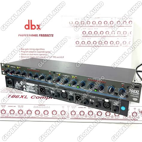 Jual Compressor Dbx 166xl Grade A Professional Compresor Limiter Dbx 166 Xl Dbx166 Xl Bisa Cod