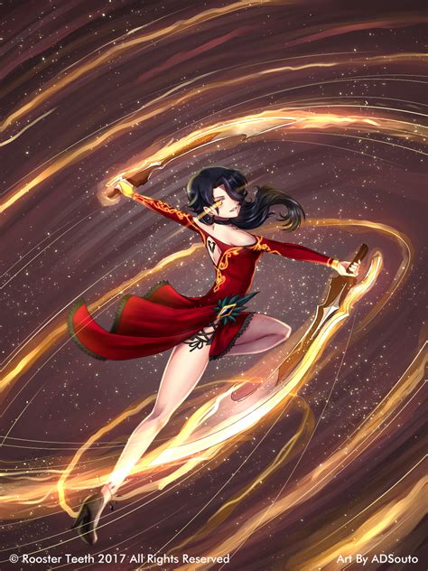 Cinder Fall Rwby Drawn By Adsouto Danbooru