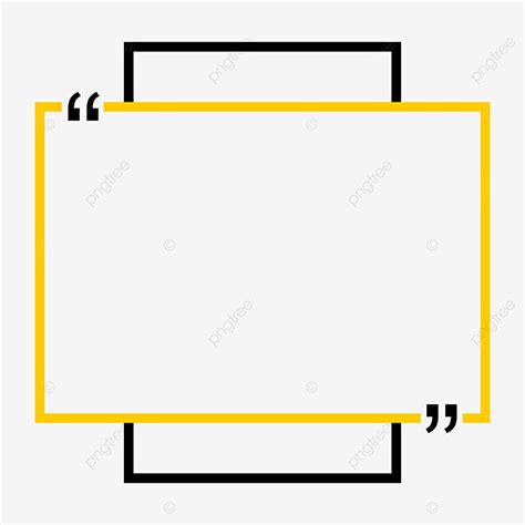 Yellow Box Clipart Vector Black And Yellow Line Text Box Text Box
