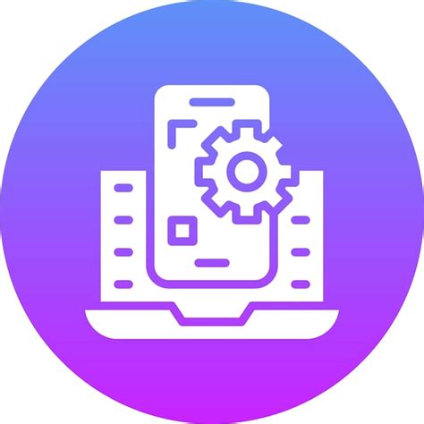 Premium Vector App Development Vector Icon Illustration Of Coding And Development Iconset