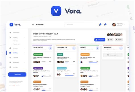 Vora Saas Admin Dashboard UI Design Peterdraw Studio