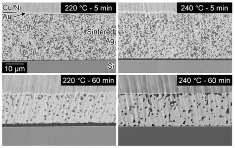 Ag Sinter Bonding To Si Substrate Via Temporal Formation And Decomposition Of Ag Carboxylate