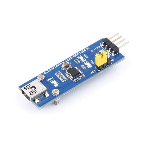 Waveshare Pl2303 Usb To Uart Ttl Communication Module Mini Usb