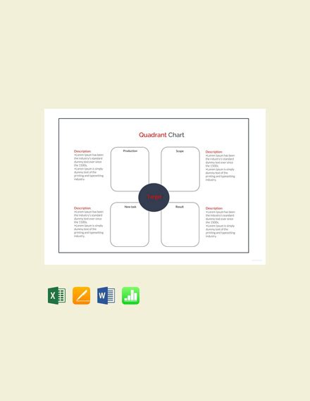 Free Quadrant Chart Template