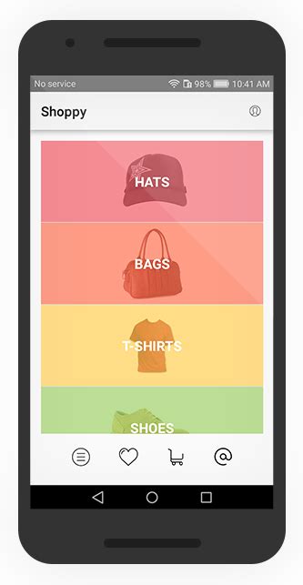 Shoppy Android Universal Ecommerce App Template By Fvimagination