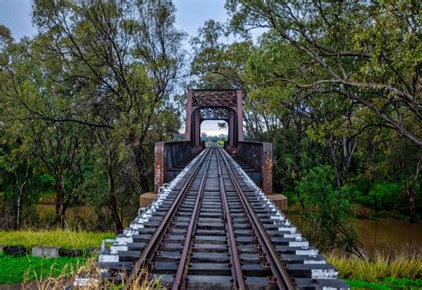 Old Railway Bridge Moree New South Wales Australia