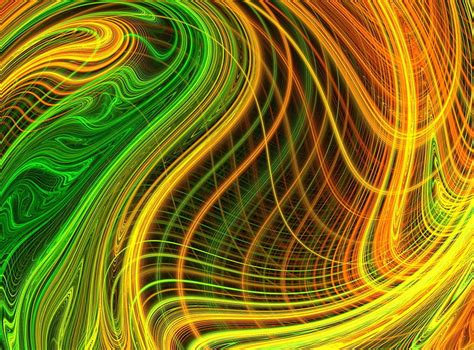 추상화 획 밝은 색상 Hd 배경 화면 Wallpaperbetter