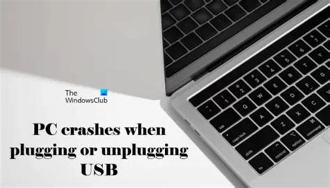 windows pc crashes when plugging or unplugging usb [fix]