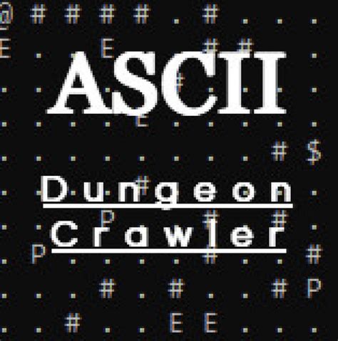 New Icon Ascii Dungeon Crawler By Mcclenny