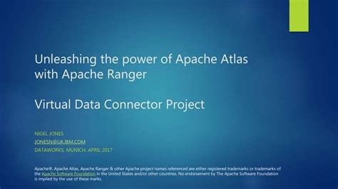Unleashing The Power Of Apache Atlas With Apache Virtual