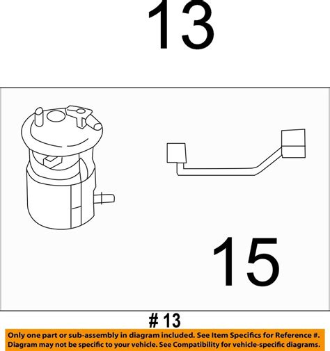 Ford Oem 13 19 Explorer Fuel System Components Fuel Pump Assy