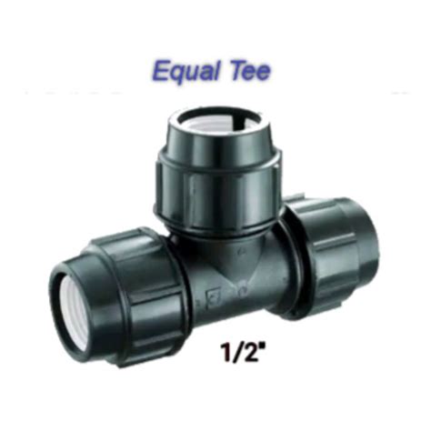 Equal Tee Hdpe 1 2 Atau Sambungan Pipa Tee Hdpe 1 2 Shopee Indonesia