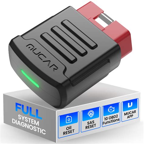 MUCAR BT200 Bluetooth Automotive Obd2 Scanner For Auto Full System Diagnostic Tools Oil SAS Scan