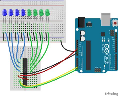 Expander MCP23017 Johnny Five