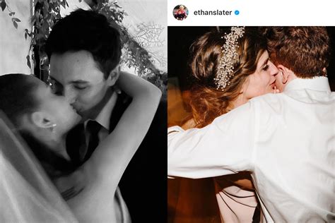 Ethan Slater Lily Jay Wedding 60 Photos